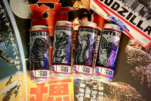 Godzilla Stomps Into Beer Aisles on 60 Million Pabst Blue Ribbon Cans ...